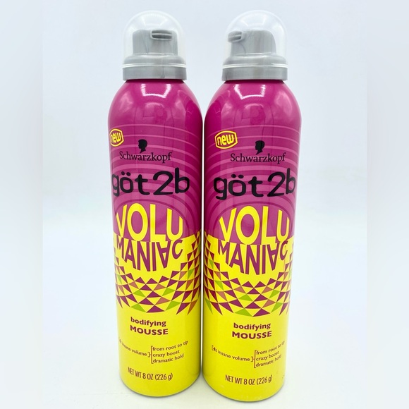 Got2b | Hair | 2 Got2b Volumaniac Bodifying Mousse Dramatic Hold Crazy ...